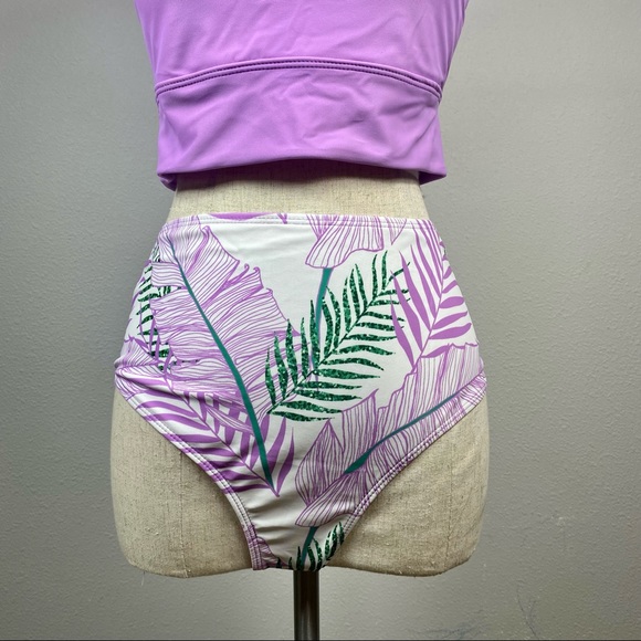Unlisted | Swim | Purple Floral Bikini Set | Poshmark